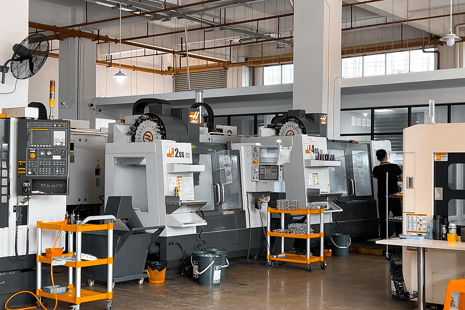 First part gallery | Learn about our factory environment and machines